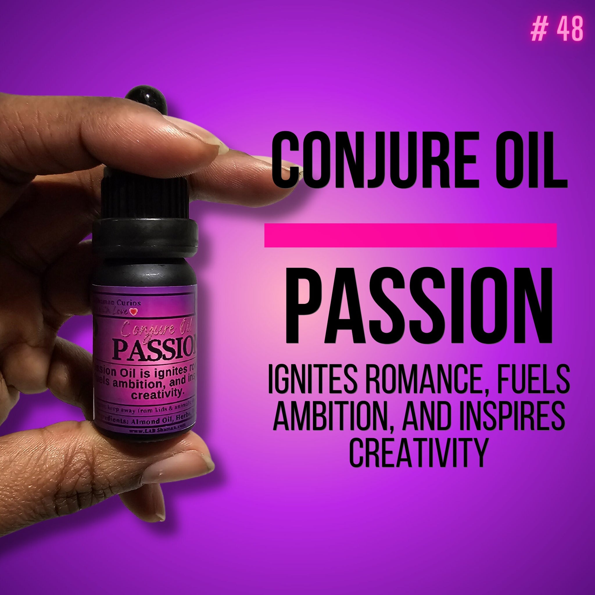 Passion Conjure Oil | Altar | LAB Shaman