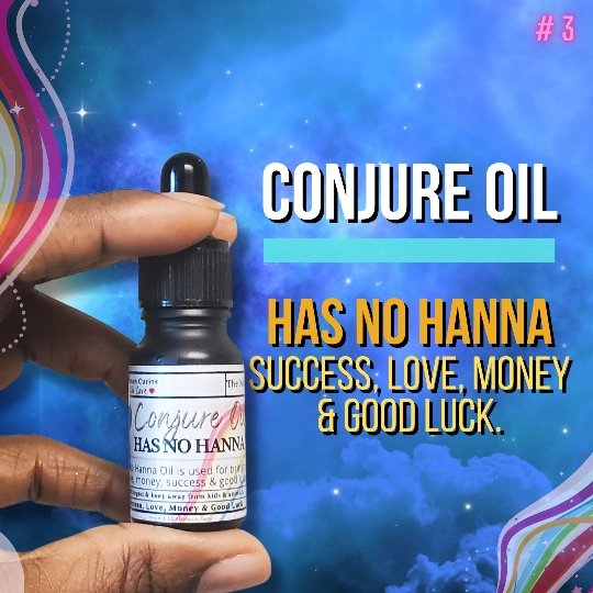 Has No Hanna Oil | Conjure Oil | Success & Good Luck | LAB Shaman