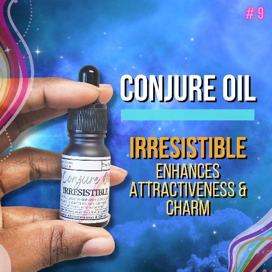 Irresistible | Conjure Oil | Enhances attractiveness & charm | LAB Sha